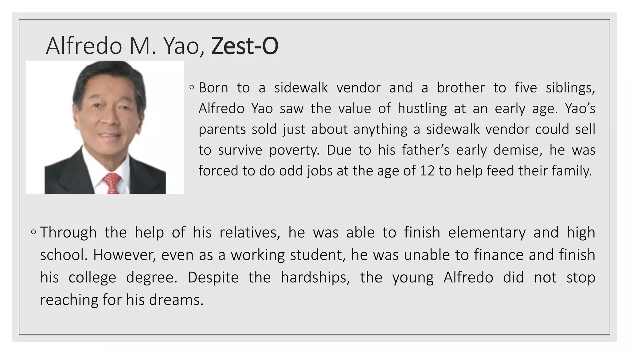 Successful filipino entrepreneurs | PPTX