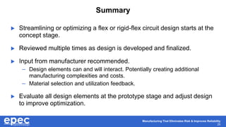 Successful Flex & Rigid-Flex Designs for Streamlining Production | PPT
