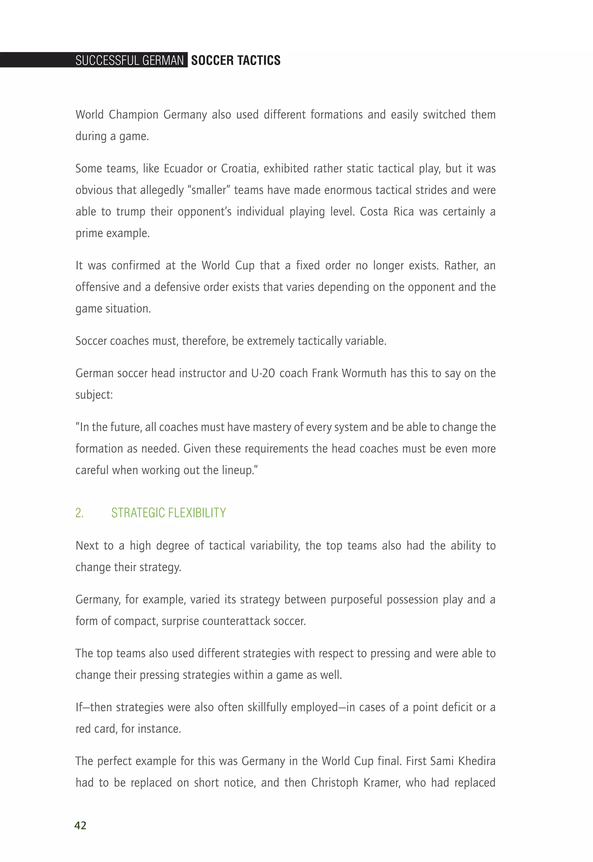 Successful german soccer tactics the best match plans for a winning ...