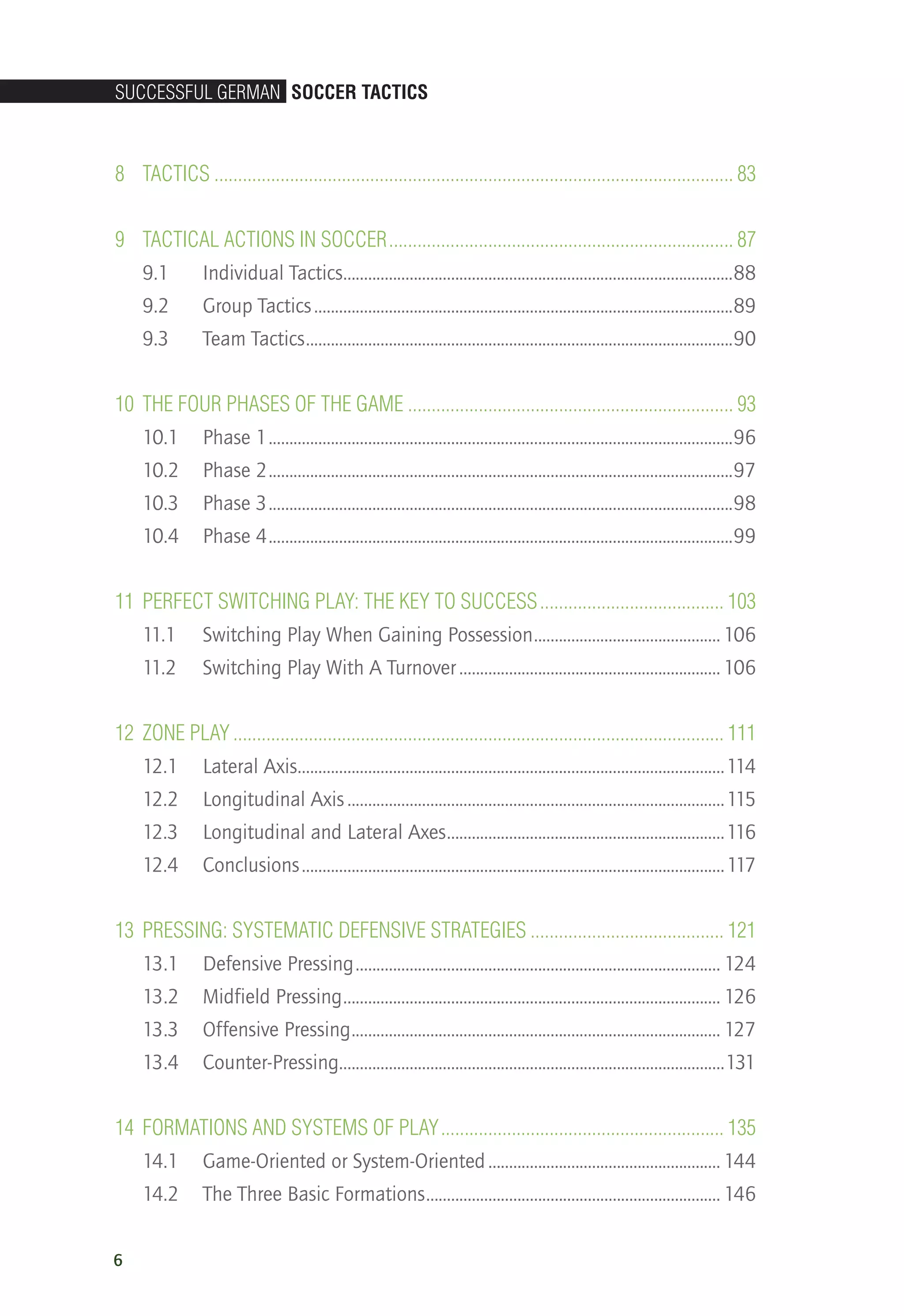 Successful german soccer tactics the best match plans for a winning ...