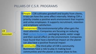 Successful implementation of social responsibility programs | PPTX