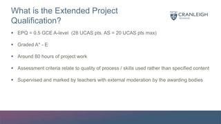 Successful implementation of the EPQ | PPT