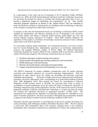 Successful implementation of tpack in teacher | PDF