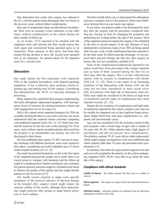 Successful initial experience with a novel outpatient total hip | PDF