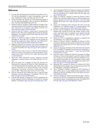 Successful initial experience with a novel outpatient total hip | PDF