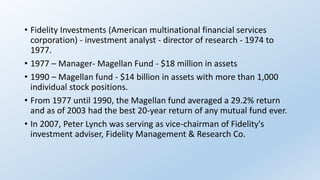 Successful investors | PPTX