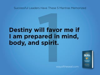Successful leaders have these 5 mantras memorized | PDF | Religion & Spirituality