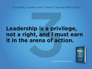 Successful leaders have these 5 mantras memorized | PDF