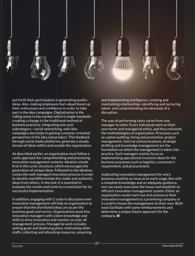 Successful leaders in tech 2018 | CIO Look Magazine | PDF