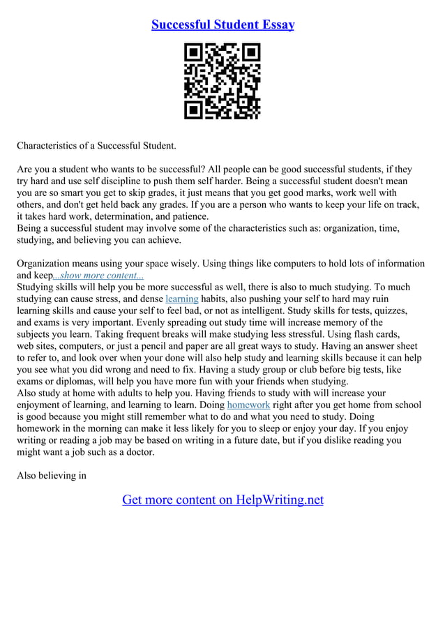 Successful Life Essay | PDF