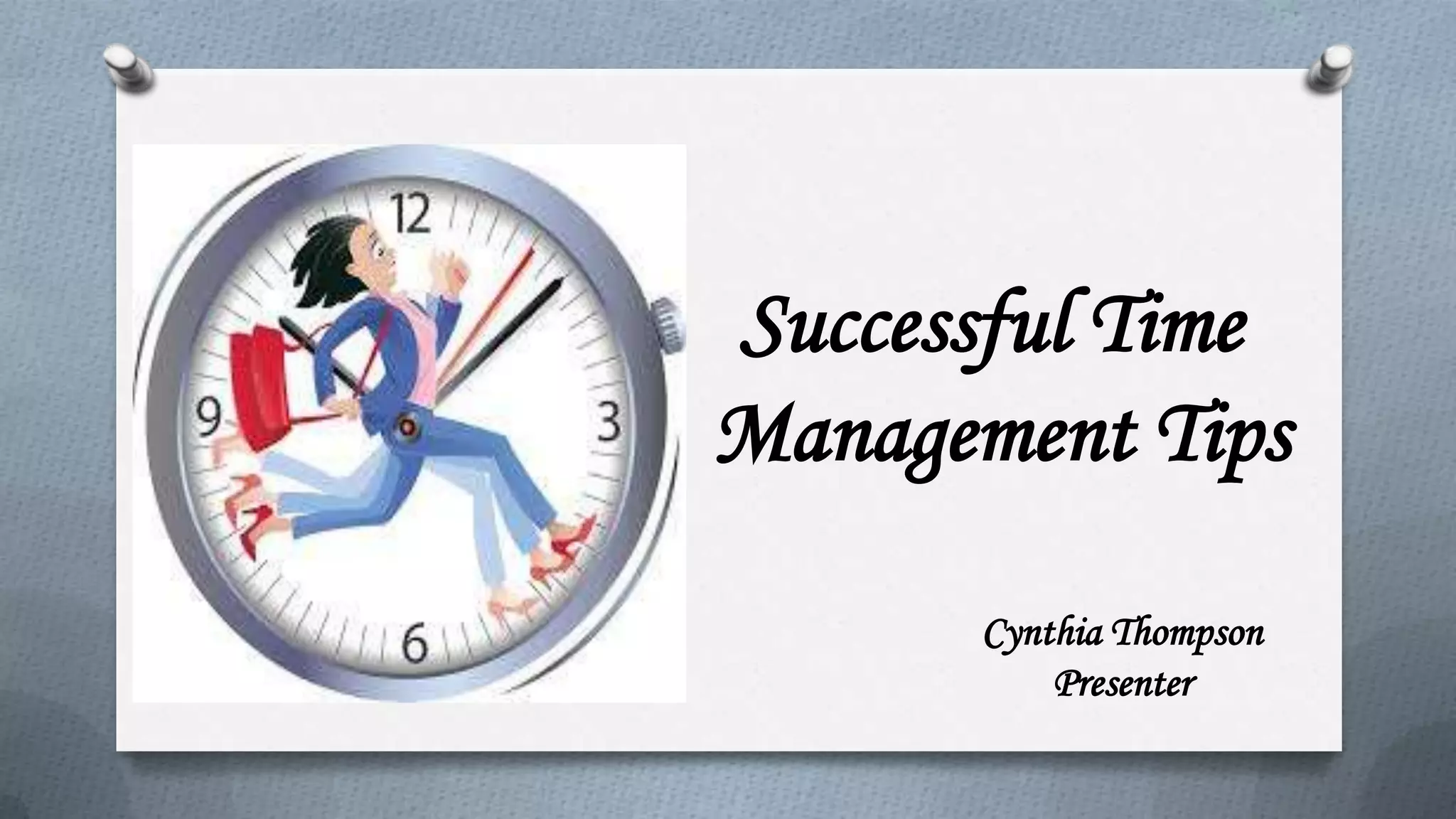 Successfull time management | PPT