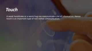 Successfully communicate with others in a non verbal manner | PPT