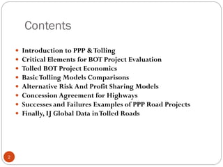 Successfully Delivering PPP Tolled Bridges and Highway Projects | PDF