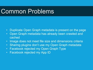 Successfully Implementing Open Graph | PPTX