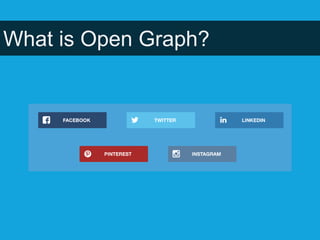 Successfully Implementing Open Graph | PPTX