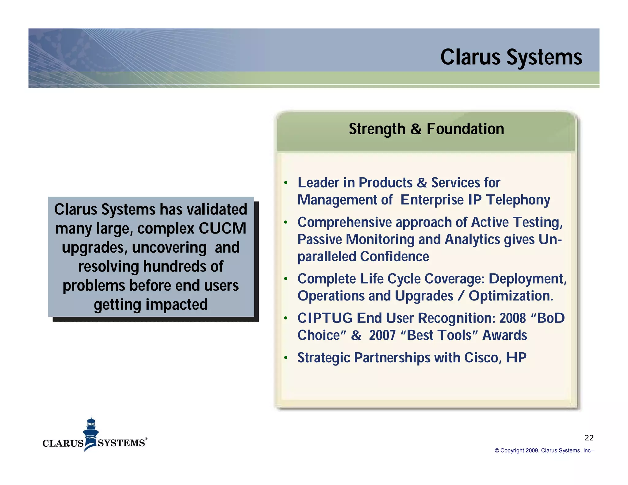 Successfully Migrate Cisco Call Manager 4x To 7x With a Proven ...