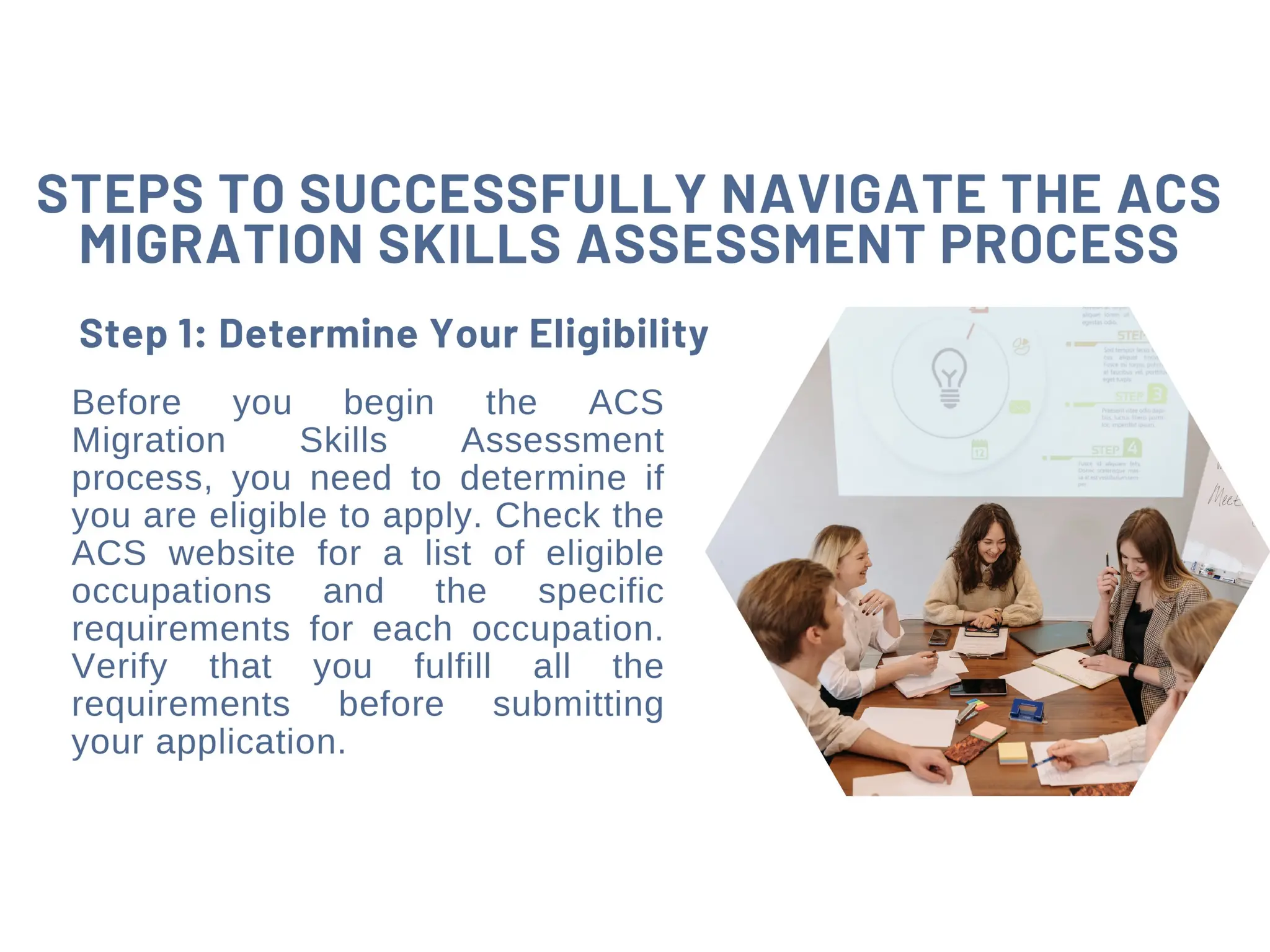 Successfully Navigating The Process Of The ACS Migration Skills ...