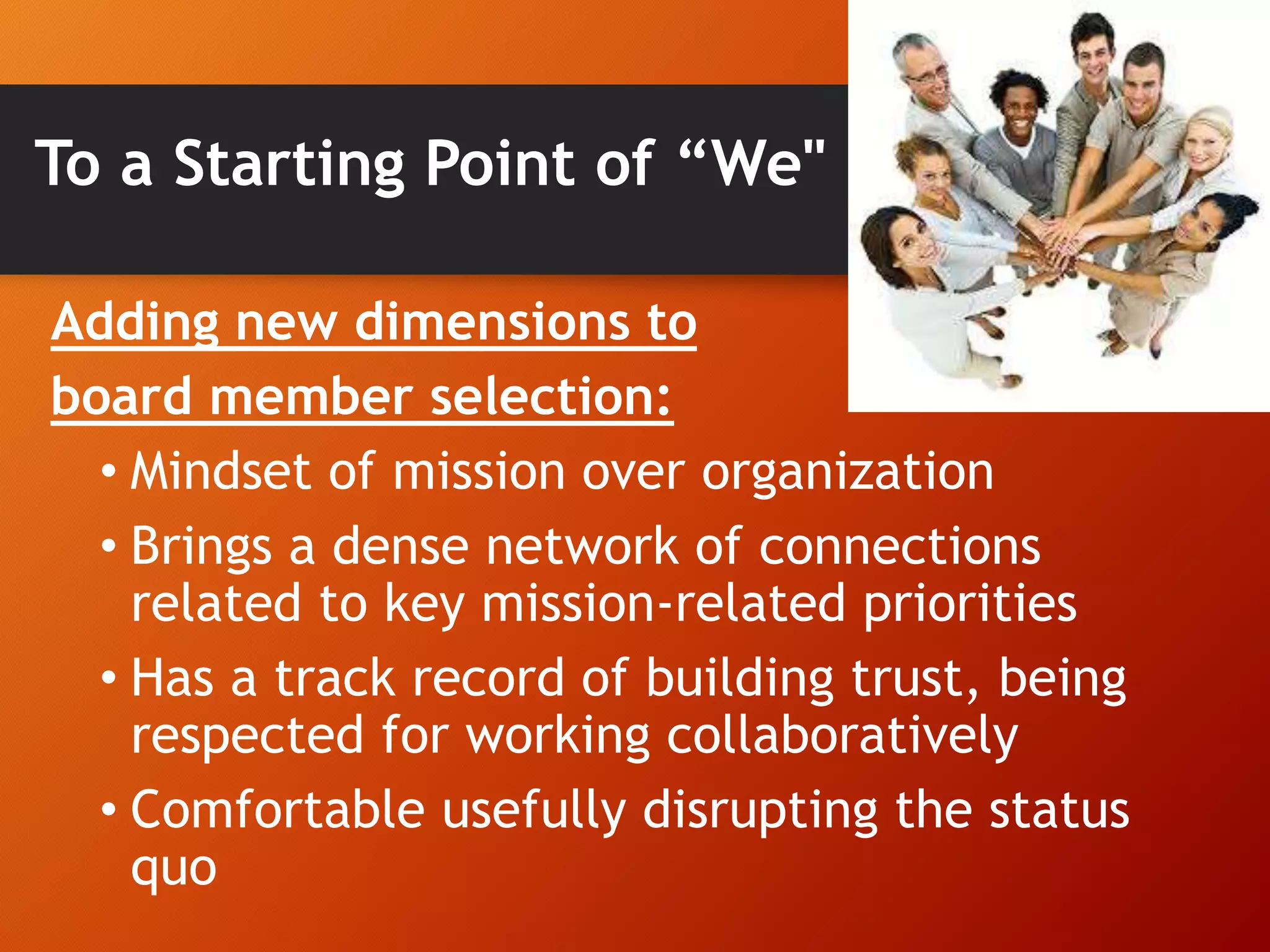 Successfully transitioning your organization to a network mindset ...