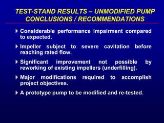 Successful Modification of Vertical-Turbine Pumps for Capacity and ...