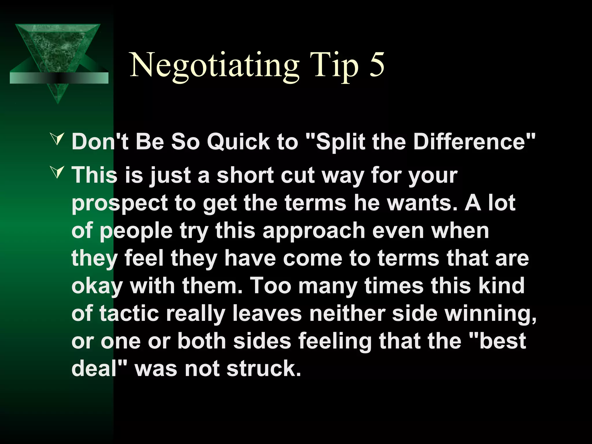 Successful Negotiating | PPT