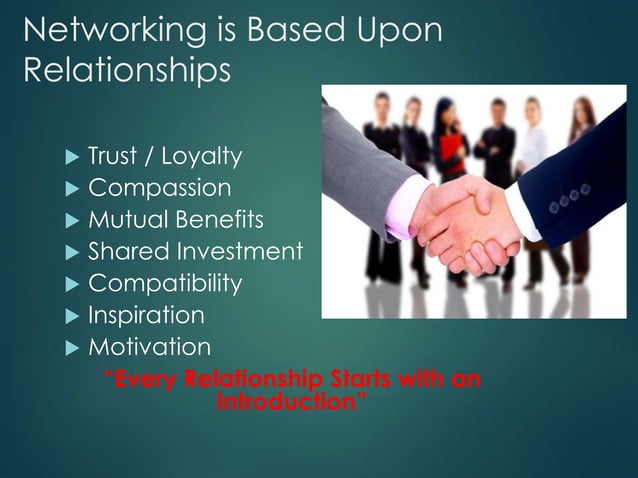 Successful Networking | PPTX