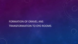 SUCCESS STORY OF OYO THE LARGEST HOTEL CHAIN OF INDIA | PPT