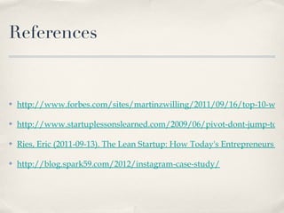 Lean Startup BA Meetup: The Successful Pivot! | PPT