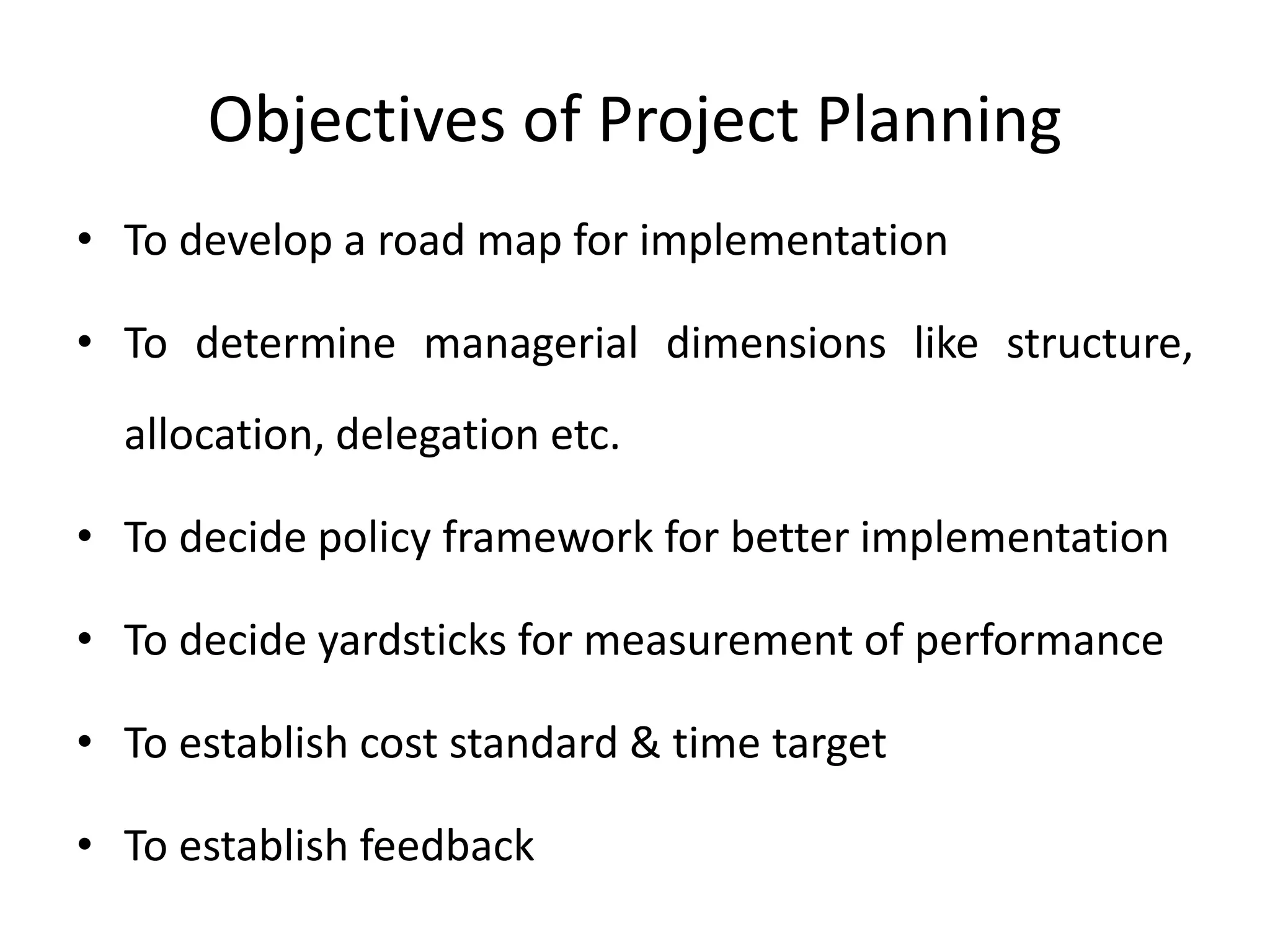 Successful project implementation requires, detailed project planning ...