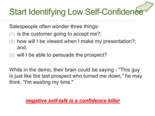 Successful Sales Self Confidence | PPTX