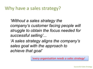 Successful sales strategy | PPTX