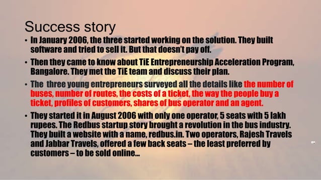 successful start up in India redbus.pptx