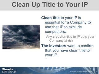 Successful Strategies for IP Due Diligence | PPTX