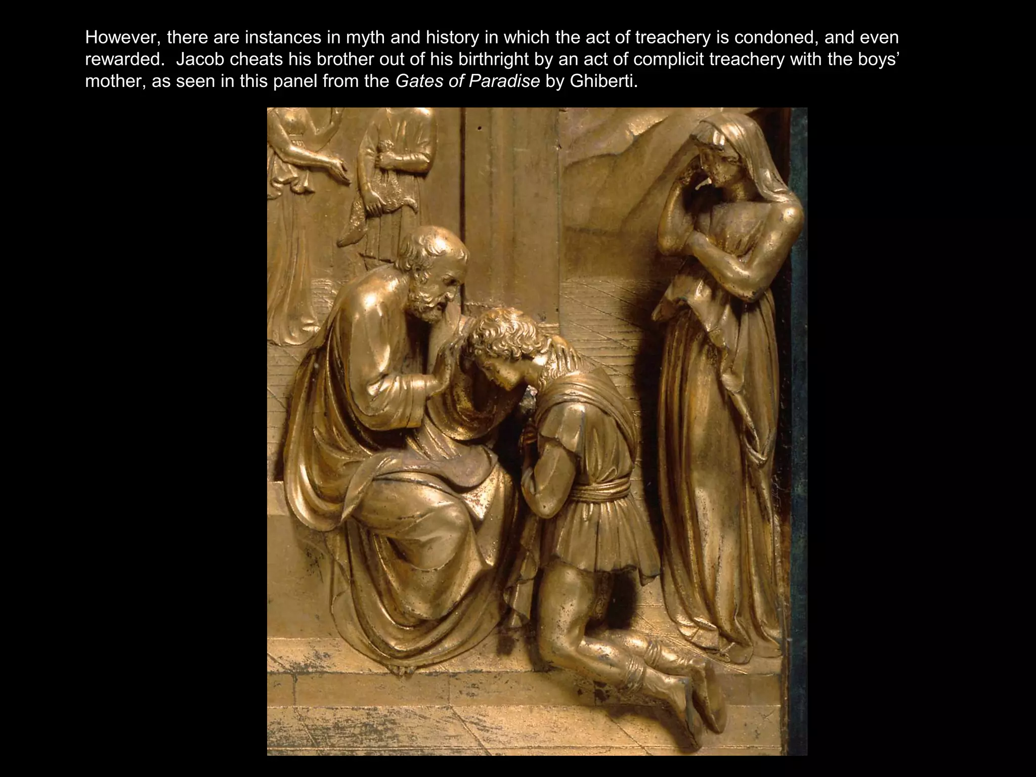 Successful Treachery in Art and Life | PPTX