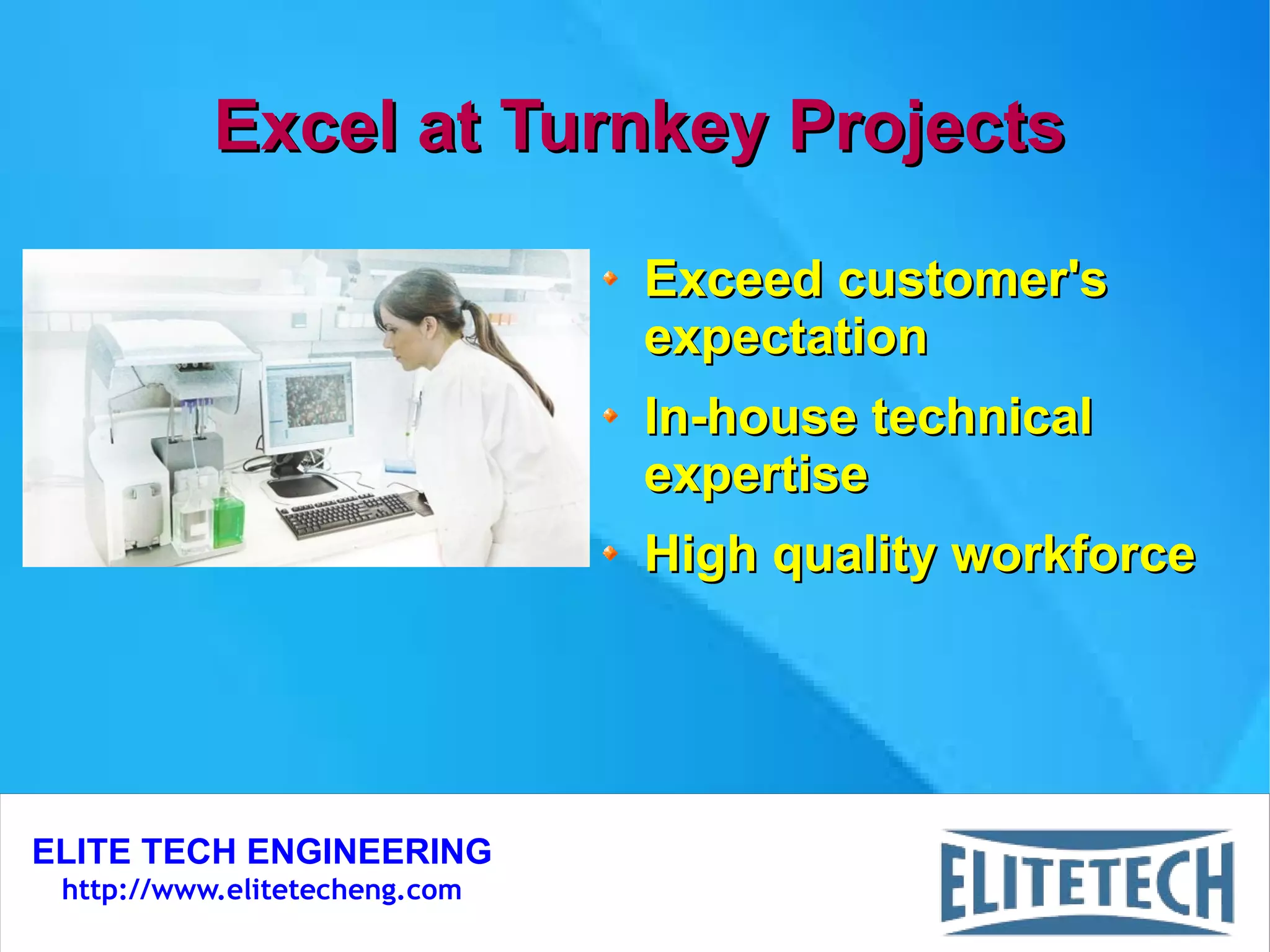 Successful turnkey project design and flawless delivery | PPT