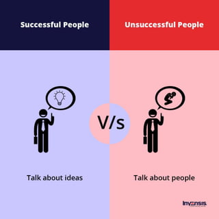 Successful Vs. Unsuccessful | PPTX