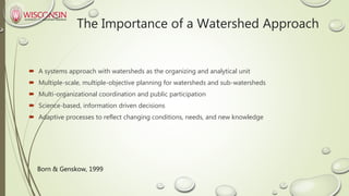 Successful watershed management | PPT
