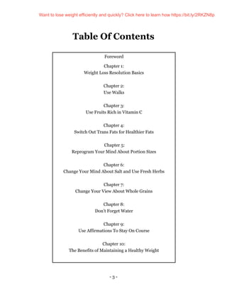 Successful weight loss | PDF