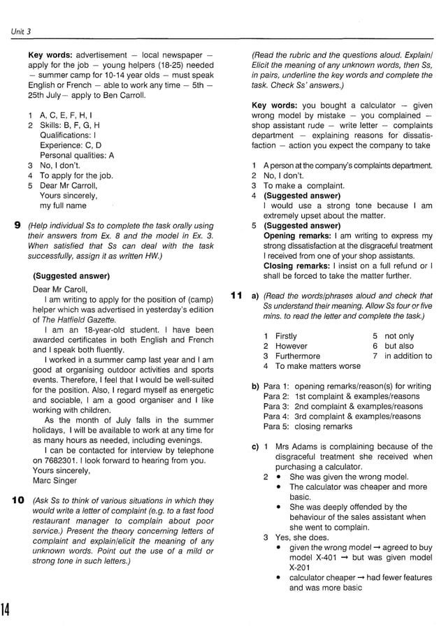 Successful writing intermediate_tb | PDF