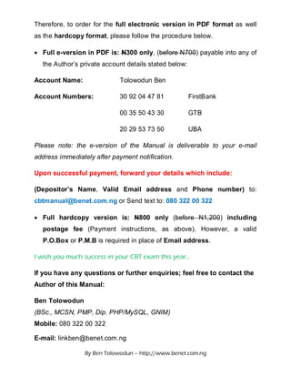 Success Guide on CBT | PDF