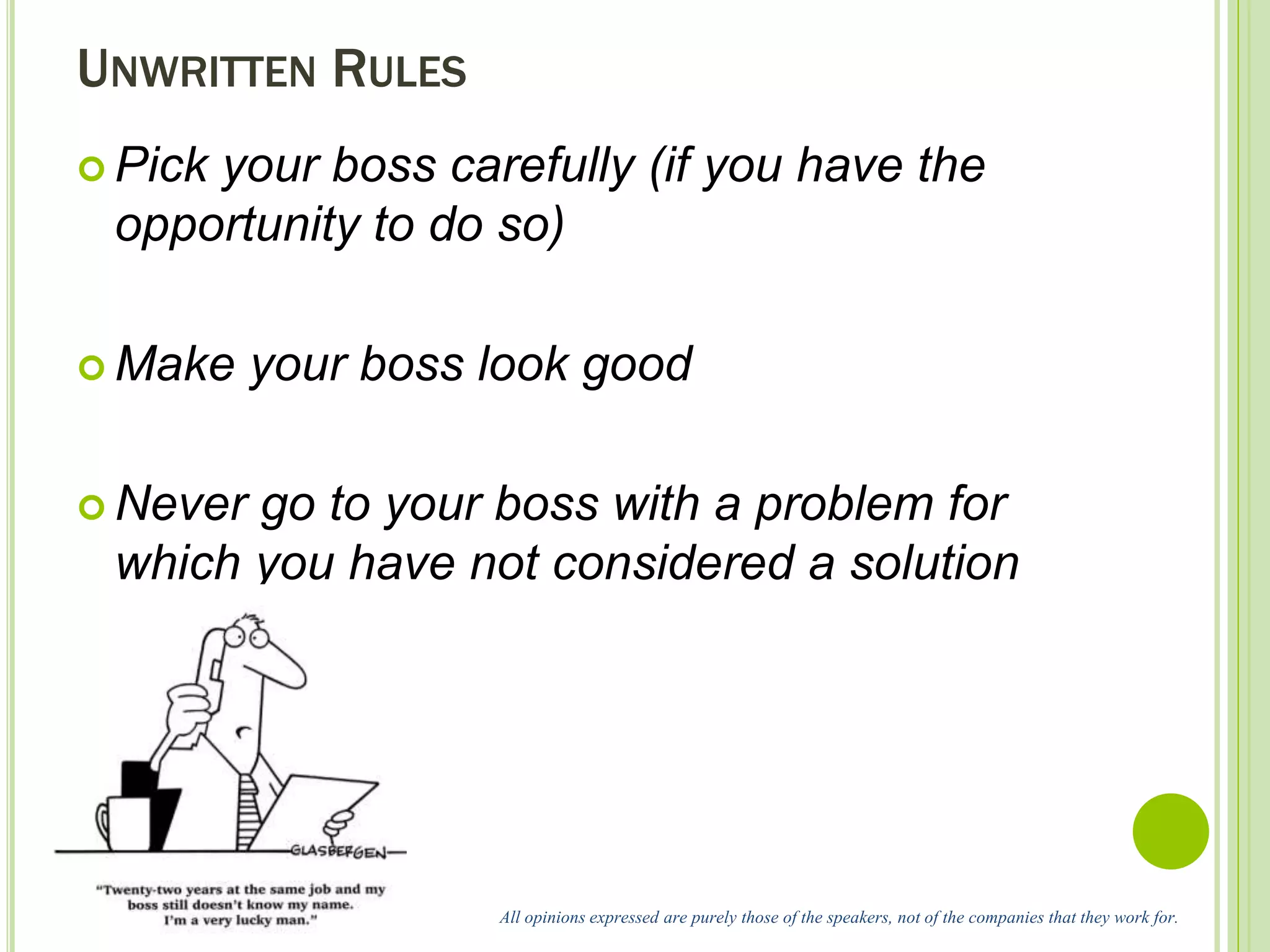 Success in Corporate America: The Written and Unwritten Rules of the ...