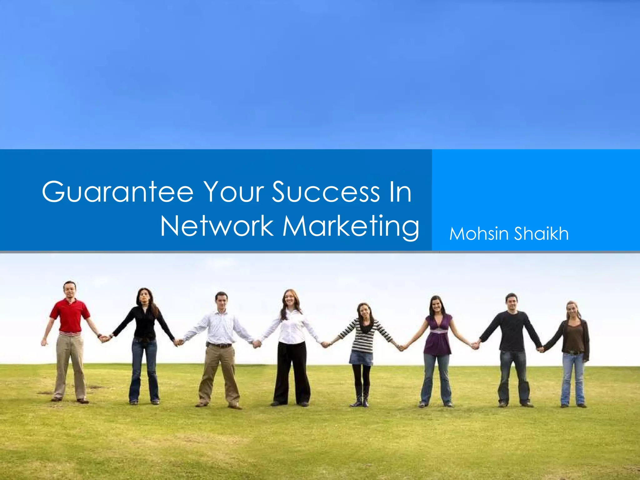 Success in network marketing | PPT