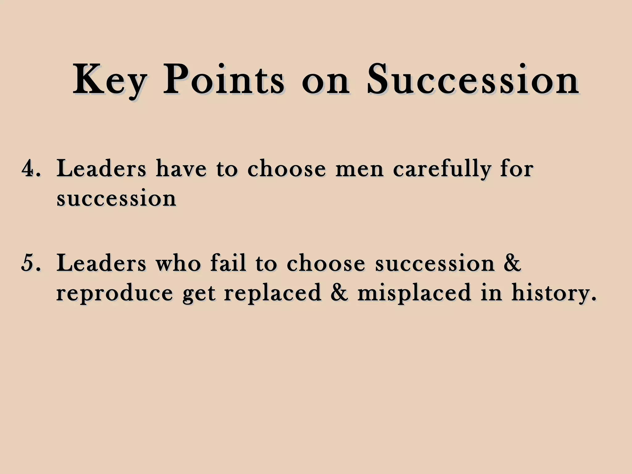 Succession | PPT