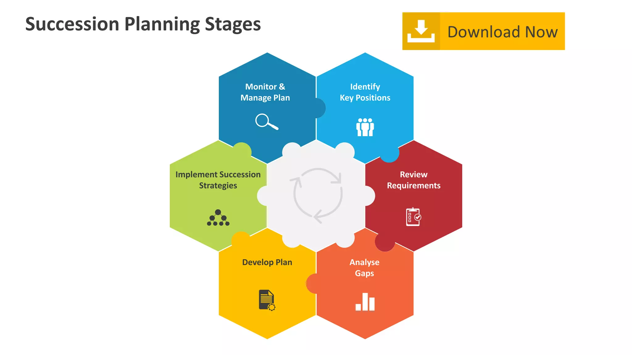 Succession Planning Editable PowerPoint | PDF