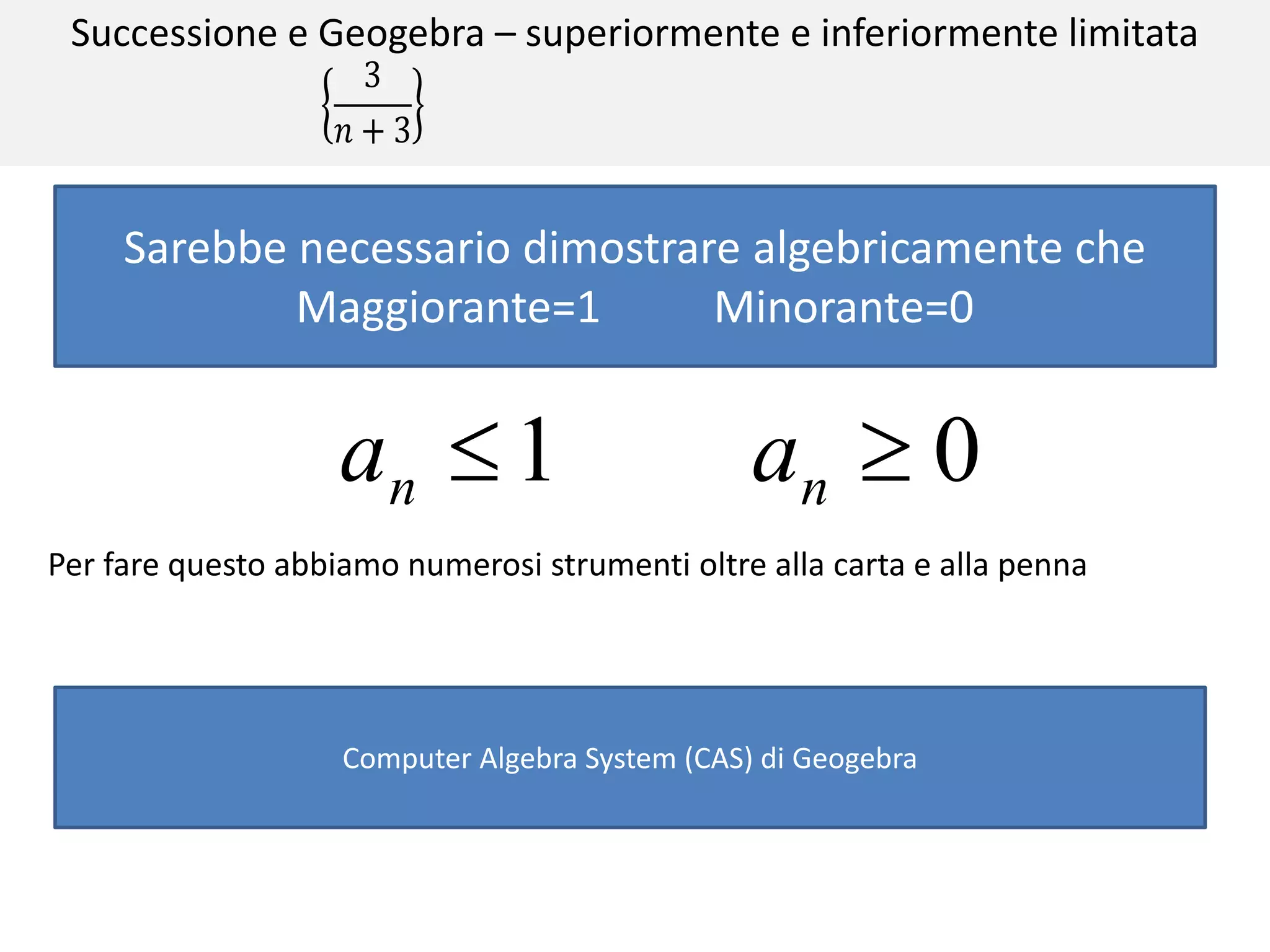 Successioni e laboratorio1617 | PPTX