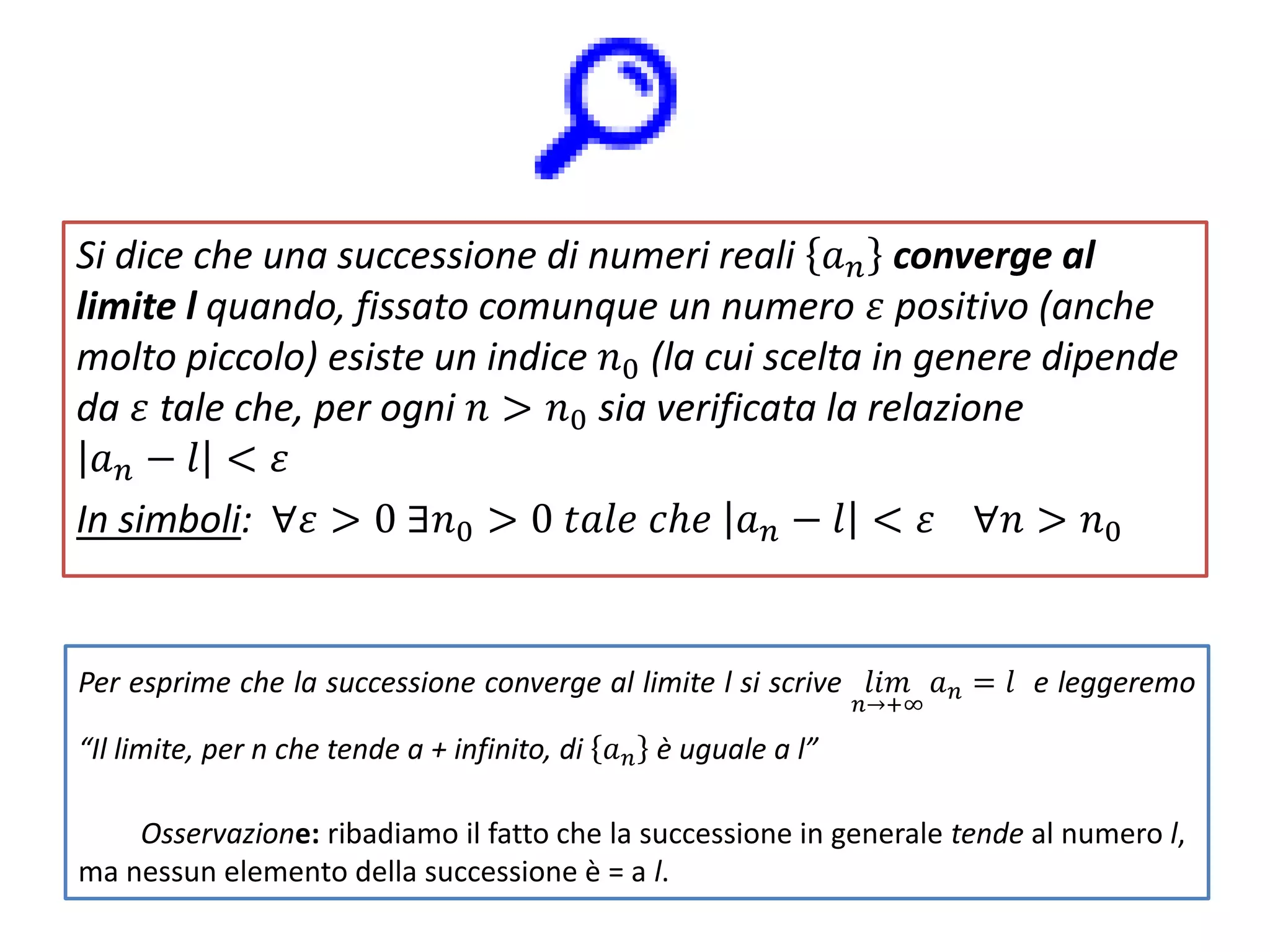 Successioni e laboratorio1617 | PPTX