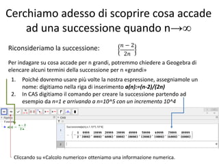 Successioni e laboratorio1617 | PPTX