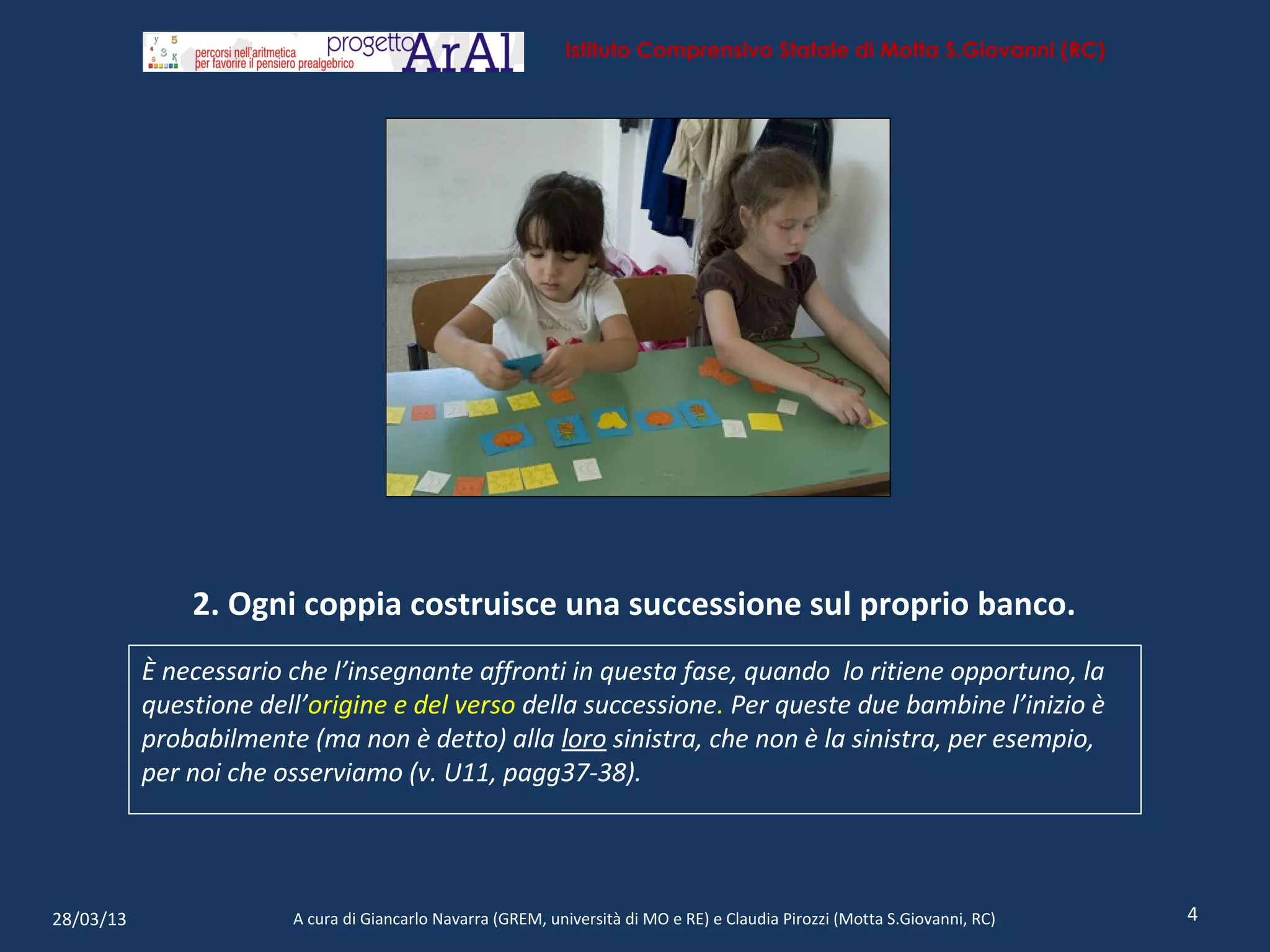 ArAl Successioni modulari 1 | PPT