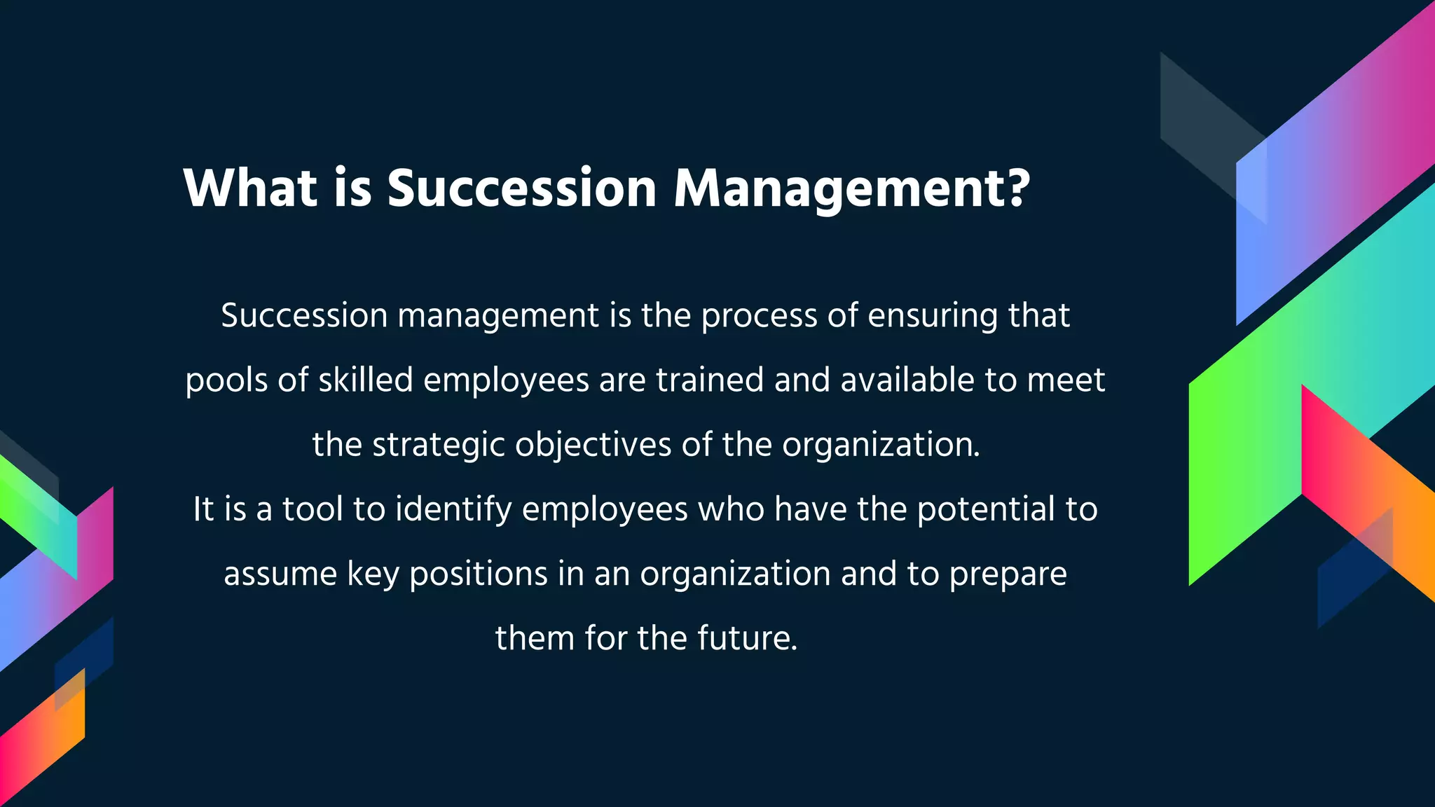 Succession management | PPTX
