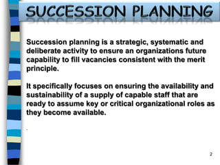 Succession planning | PPT