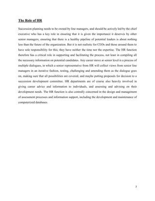 SUCCESSION PLANNING OF TATA | PDF